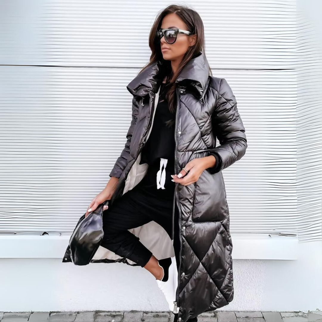 Niamh™ | Stylish long parka for ultimate warmth and protection – Abbey ...