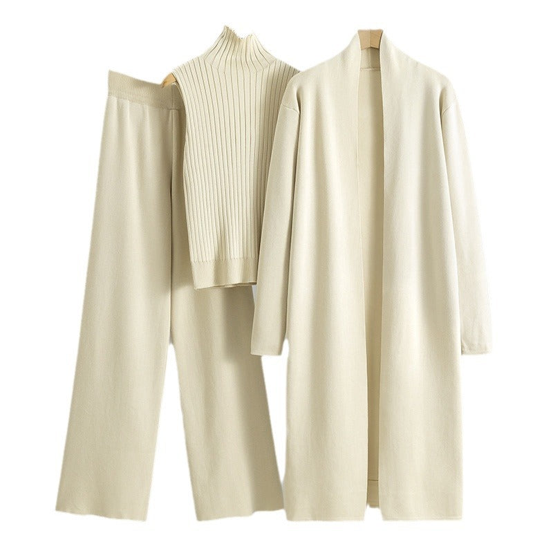 Allyn™ | Autumn-Winter Cozy Elegant Style Three Piece Set – Abbey London