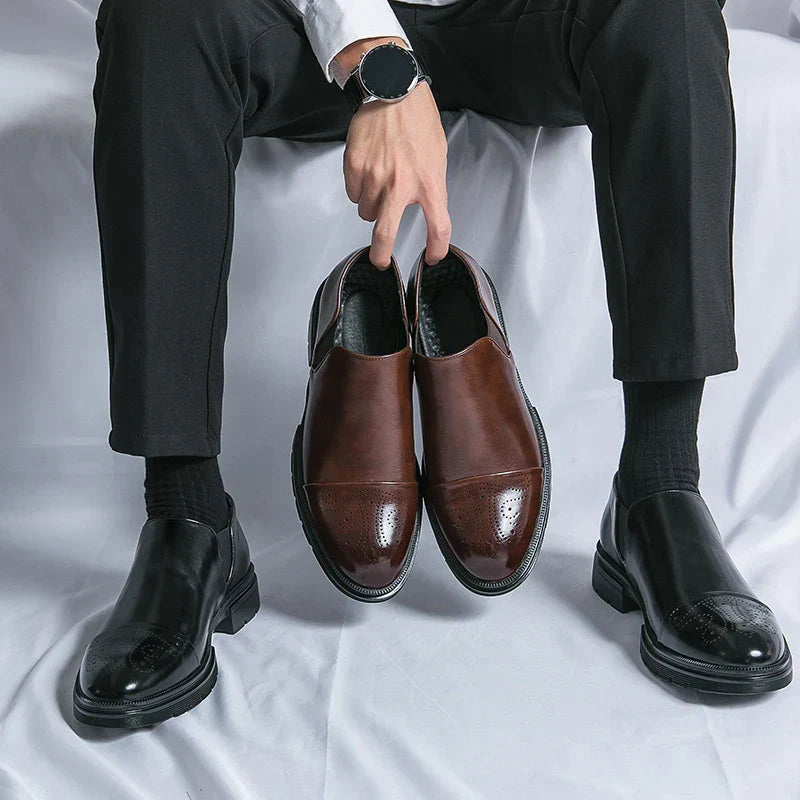 Roland™ | Classic Genuine Leather Shoes – Abbey London